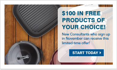 Start Your Own Business and plan kitchen shows at PamperedChef.ca