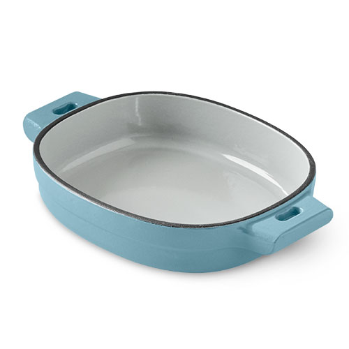 1-qt. Enameled Cast Iron Baker, Blue - Shop | Pampered Chef US Site