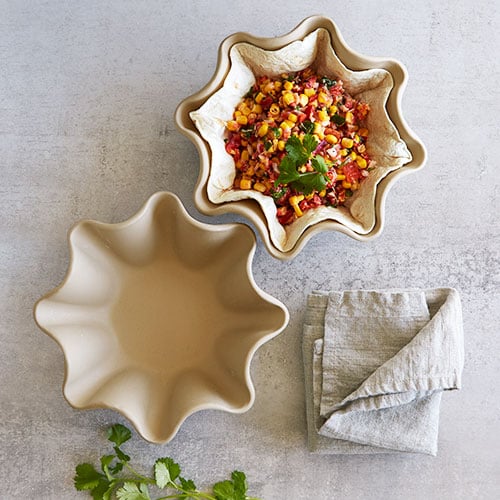 Tortilla Shell Baker Set - Shop | Pampered Chef Canada Site