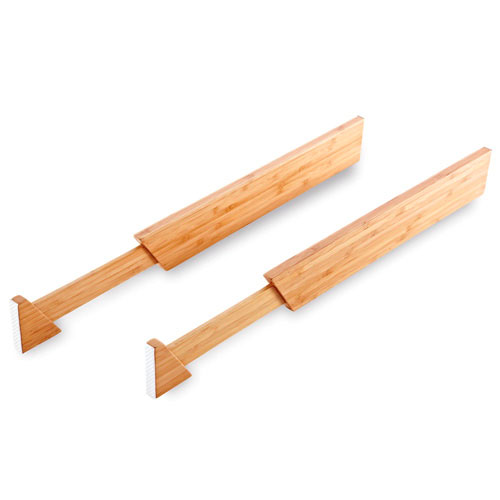 Bamboo Adjustable Drawer Divider Set - Shop | Pampered Chef US Site