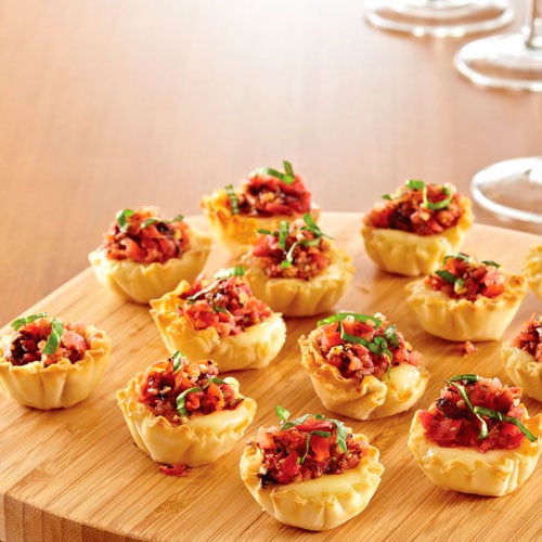 Caprese Appetizer Shells - Recipes | Pampered Chef US Site