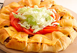 All-American Cheeseburger Ring - Recipes | Pampered Chef US Site